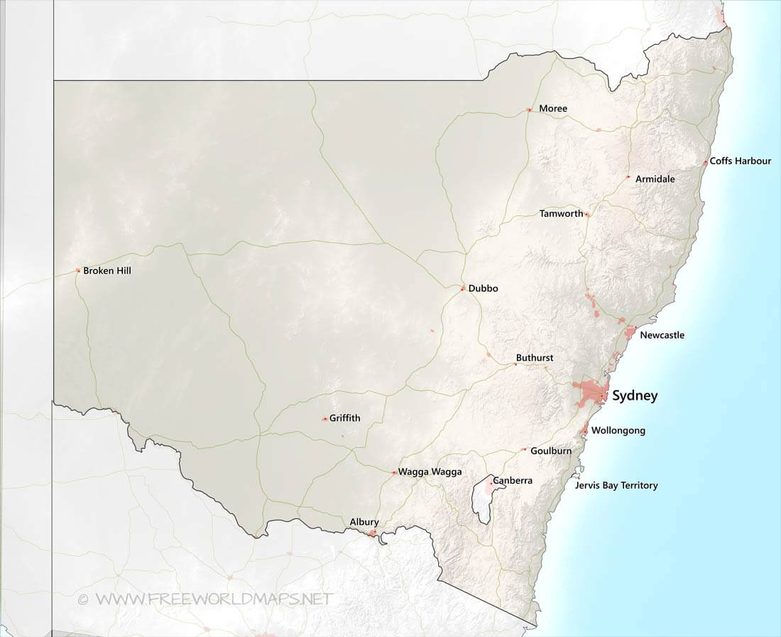 New South Wales maps